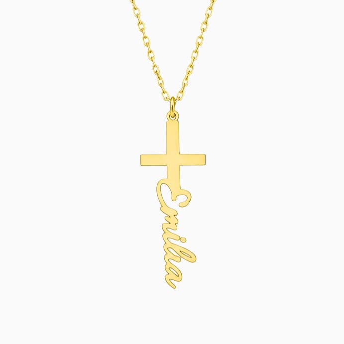 Namenskette Echt Gold 585
